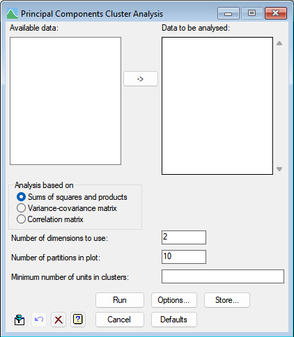 Principal Components Clustering • Genstat Knowledge Base 2023