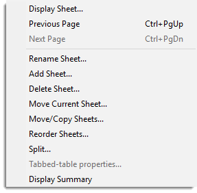 Spreadsheet Book Menu • Genstat v22