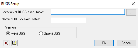 BUGS Setup • Genstat v22