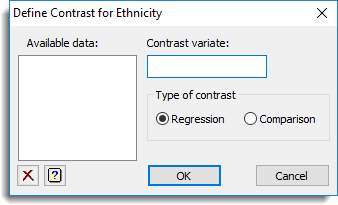 Define Contrast for REML Power Calculation • Genstat v22