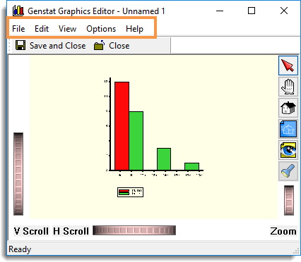 Editor Mode Menu Commands • Genstat v22