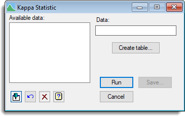 Kappa Statistic • Genstat v22