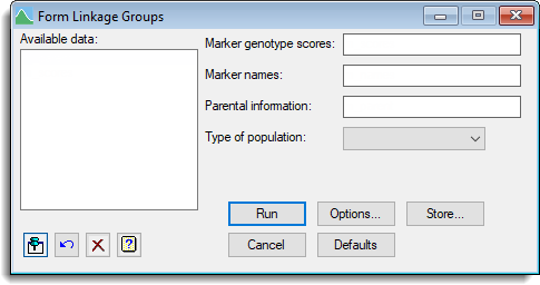 Form Linkage Groups • Genstat v22