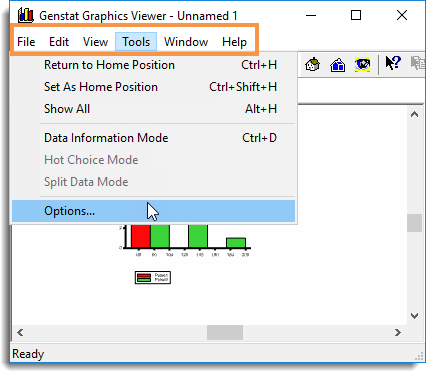 Viewer Mode Menu Commands • Genstat v22